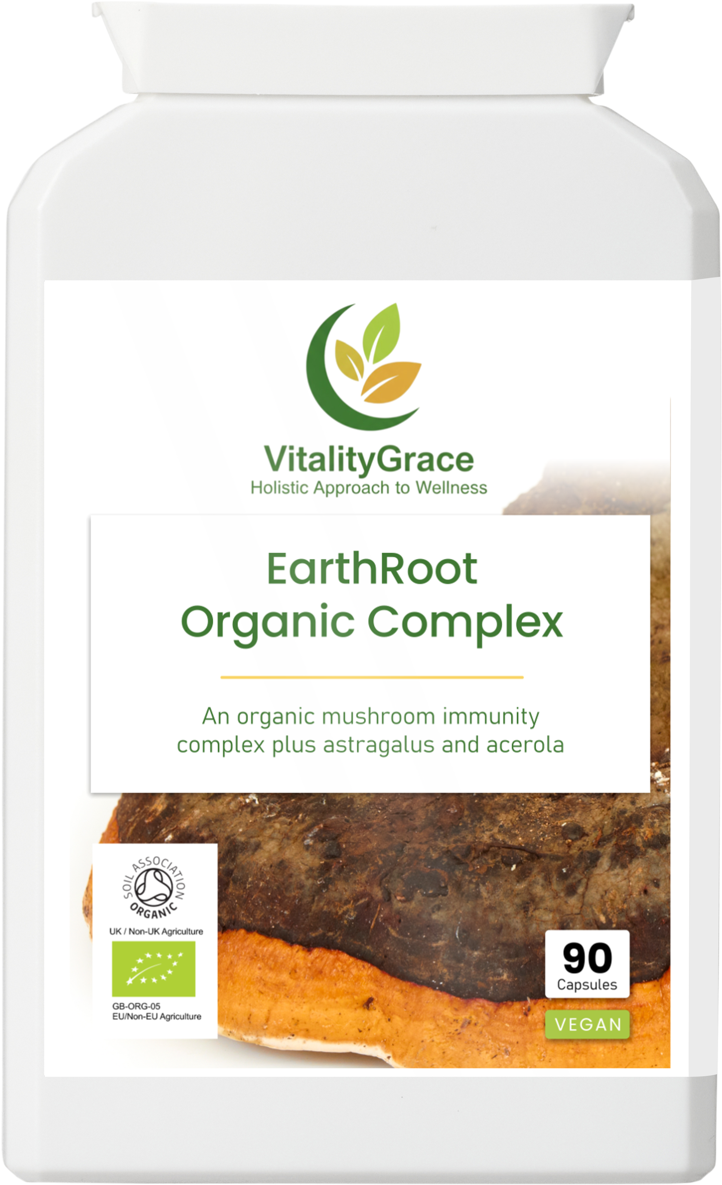 EarthRoot Organic Complex/Organic Mushrooms – Vitalitygrace